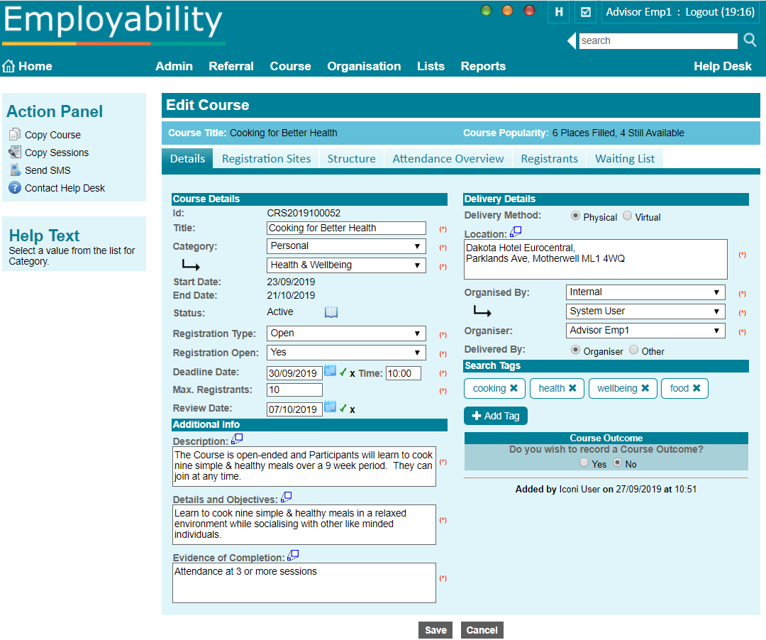 Feature Spotlight: Course Module - ICONI: Case Management Software